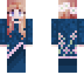 blue girl | Minecraft Skins