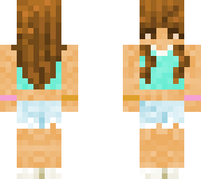 beach girl | Minecraft Skins