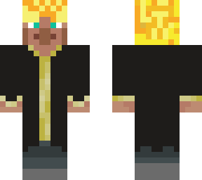 Black Villager SSJ | Minecraft Skin