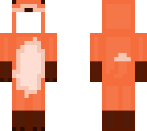 Fox wonzie template | Minecraft Skin
