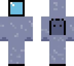 Grey Among Us Character | Minecraft Skin
