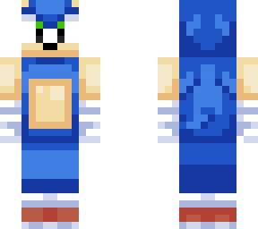bedrock sonic | Minecraft Skins