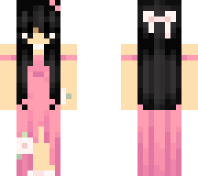 Pink Dress | Minecraft Skin