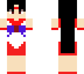 Rei Hino (Sailor Mars) | Minecraft Skin