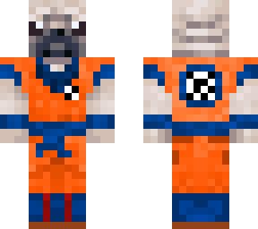 Remade Goku Pug | Minecraft Skin