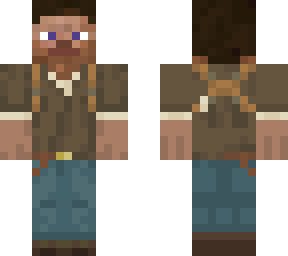 Uncharted 2 Steve | Minecraft Skin