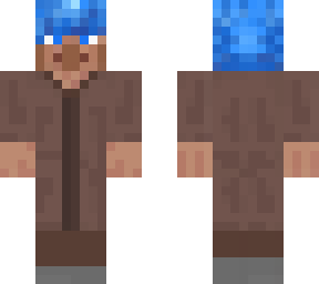 Villager SSJ Blue Evolution | Minecraft Skin