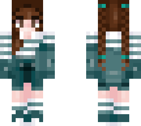 Warden girl High detail | Minecraft Skin
