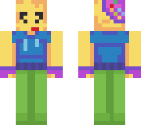 "You never fail to make me smile!'' (V2) | Minecraft Skin