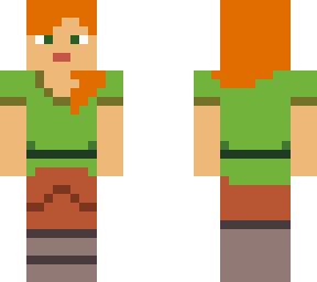 Barebones Alex | Minecraft Skin