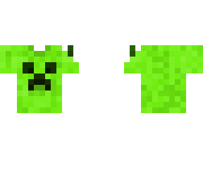 Creeper shirt girl base | Minecraft Skin