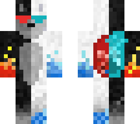 Elemental wolf (Upgraded) | Minecraft Skin