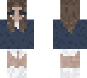 aesthetic sweater girl | Minecraft Skins