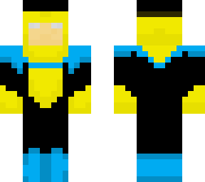 invincible blue | Minecraft Skins