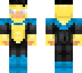 Invincible Yellow Suit | Minecraft Skin
