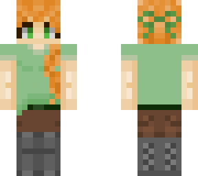My version of Alex ! | Minecraft Skin