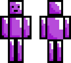 Purple slime | Minecraft Skin