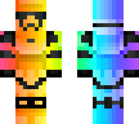 rainbow trooper | Minecraft Skin