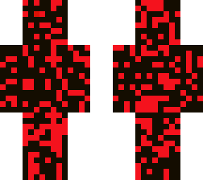 red and black | Minecraft Skins