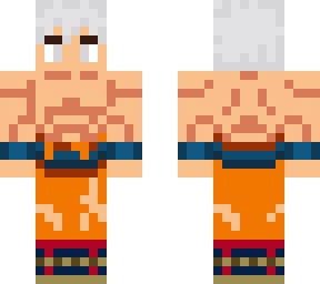 Son Goku (Ultra Instinct) | Minecraft Skin