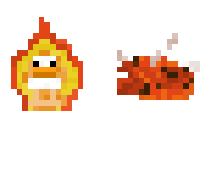 ~ Lava Chicken ~ | Minecraft Skin