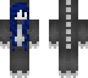 blue dino | Minecraft Skins
