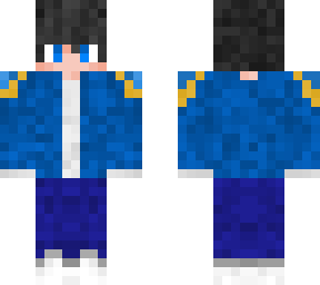 Blue Blaze Captain | Minecraft Skin