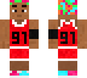 Dennis Rodman | Minecraft Skin