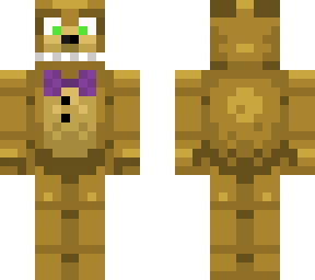 Fnaf world Spring Bonnie | Minecraft Skin