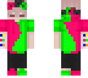 Splatoon Boy | Minecraft Skin