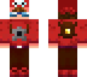 stand ready for my arrival worm | Minecraft Skin
