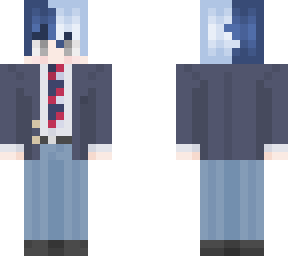 Touya Aoyagi -School Uniform 2nd Year- | Minecraft Skin