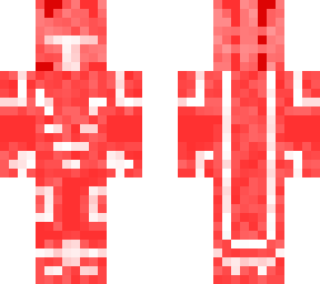 Vibrant Red Knight | Minecraft Skin