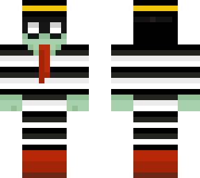 Zombie Hamburglar McDonals x Minecraft | Minecraft Skin