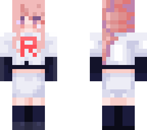 Akiyama Mizuki Pokemon Jessie | Minecraft Skin