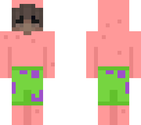 Lazy | SpongeBob Team | Patrick Star | Minecraft Skin