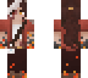 Strider Hybrid Girl Remake | Minecraft Skin