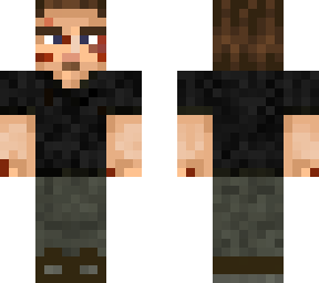 Tyler durden black shirt | Minecraft Skin