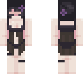 Black Lace V2 | Minecraft Skin
