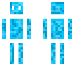 Blue portal | Minecraft Skin