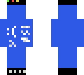 blue screen | Minecraft Skin