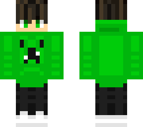Creeper hoodie skin by Sidez | Minecraft Skin
