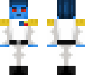 Grand Admiral Thrawn(without crown) | Minecraft Skin