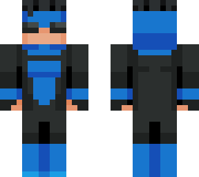 invincible blue suit | Minecraft Skin