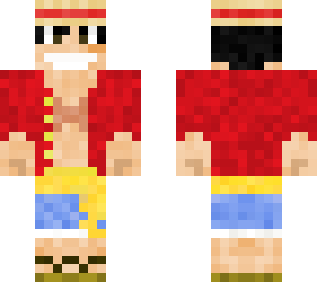 Monkey D Luffy V3 | Minecraft Skin