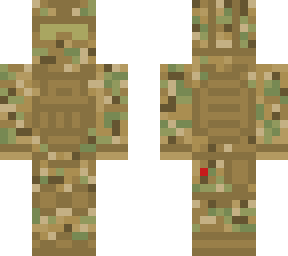 MultiCam (OCP) w/ Coyote Soldier | Minecraft Skin
