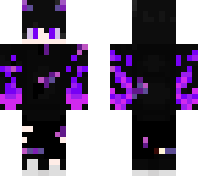 Puple Demon Male | DEMONS | Minecraft Skin