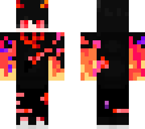 Red Demon Male | DEMONS | Minecraft Skin