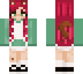 squirrel girl! (fixed) | Minecraft Skin