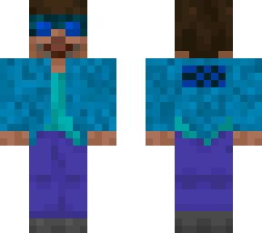 steve end of minecraft moive | Minecraft Skin